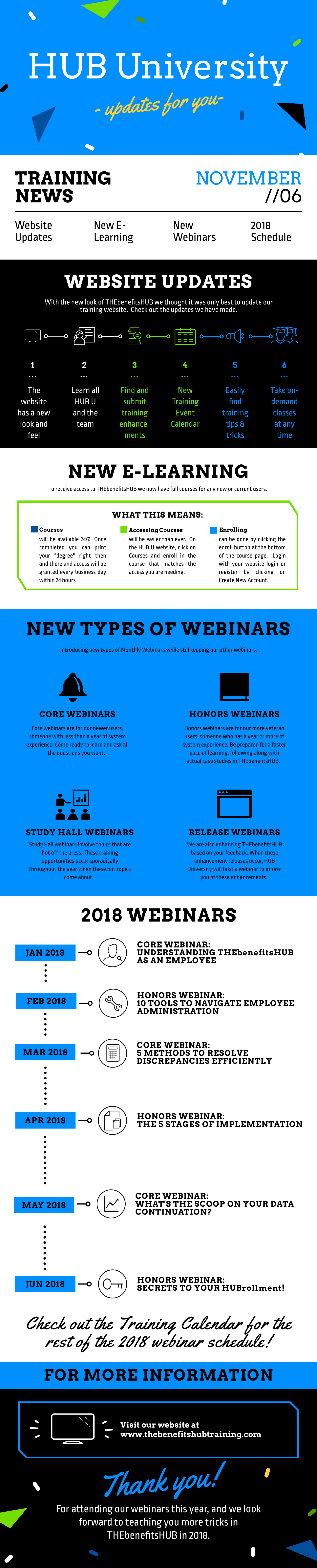 2017-2018 HUB University Announcement – LEARNsynx