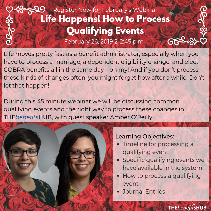 Register Now For February’s Webinar – Life Happens! How To Process ...