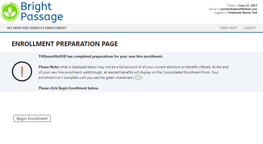 Enrollment Preparation Page – LEARNsynx
