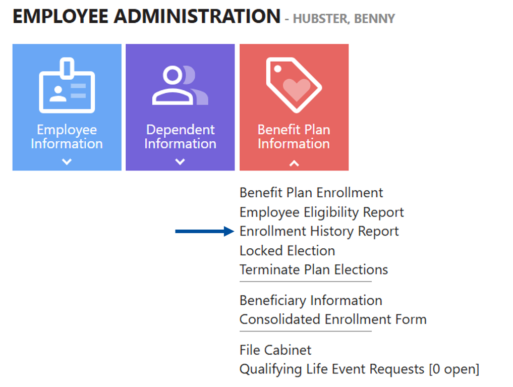 Enrollment History Report – LEARNsynx